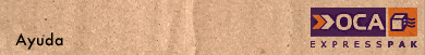OCA Express Pak | Ayuda